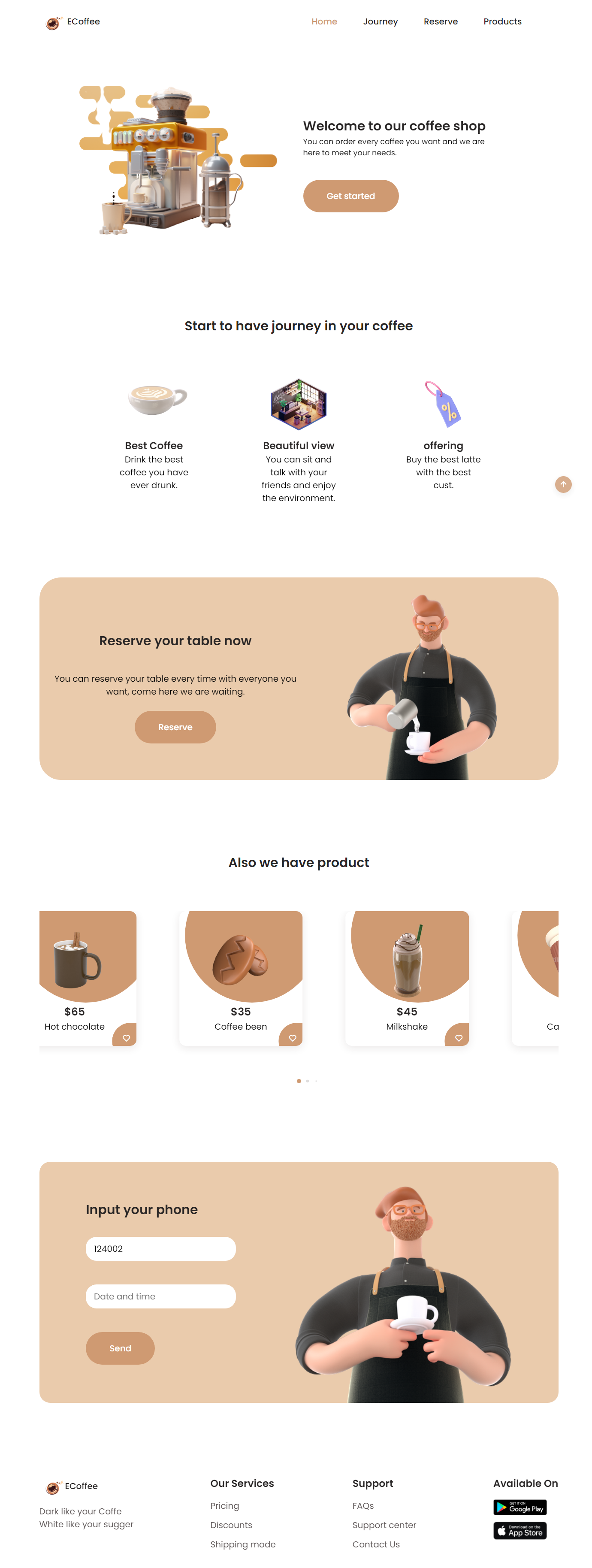 GitHub - sanyamasoudi/ECoffeeWebsite
